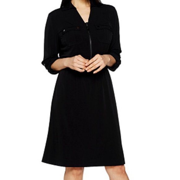 Belle by Kim Gravel | Dresses | Nwt Qvc Belle By Kim Gravel Knit Zip ...